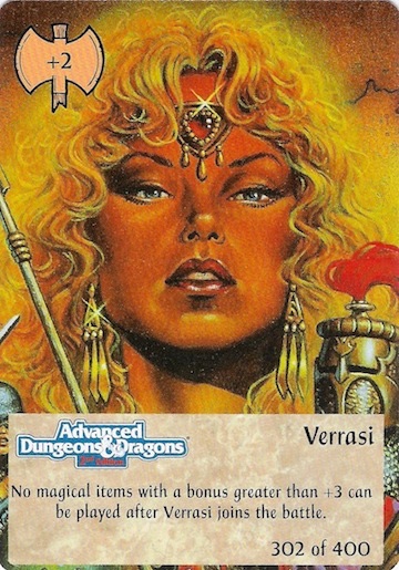 Verrasi - Spellfire card - 3rd Edition