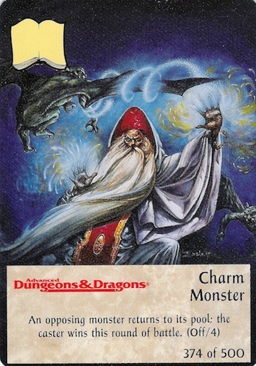 Charm Monster - Spellfire card - 4th Edition