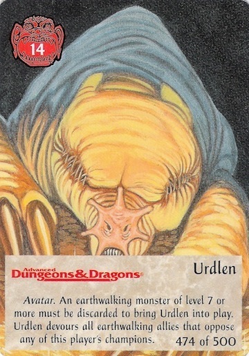 Urdlen - Spellfire card - 4th Edition