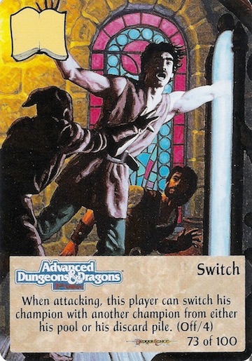 Switch - Spellfire card - DragonLance edition