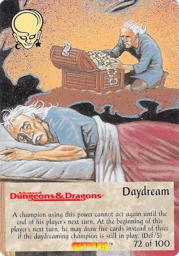 Daydream - Spellfire card - Draconomicon edition