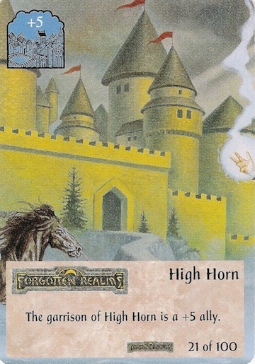 High Horn - Spellfire card - ForgottenRealms edition