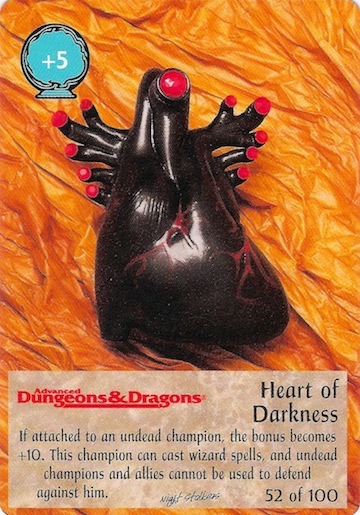 Heart of Darkness - Spellfire card - NightStalkers edition