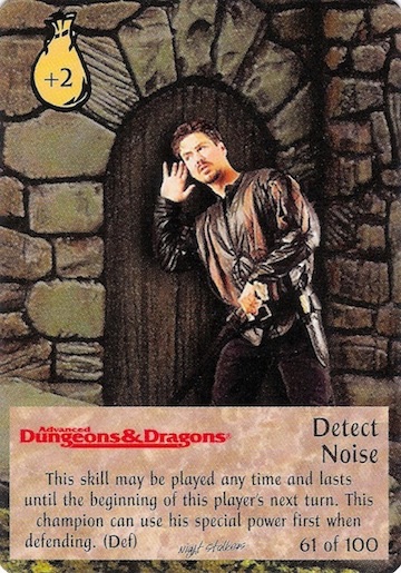 Detect Noise - Spellfire card - NightStalkers edition