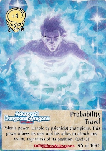 Probability Travel - Spellfire card - Powers edition